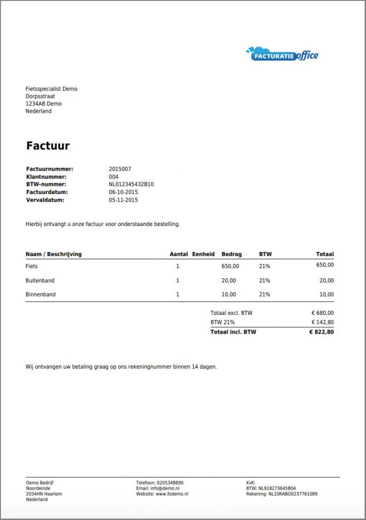 factuur-maken-voorbeeld - Facturatie Office